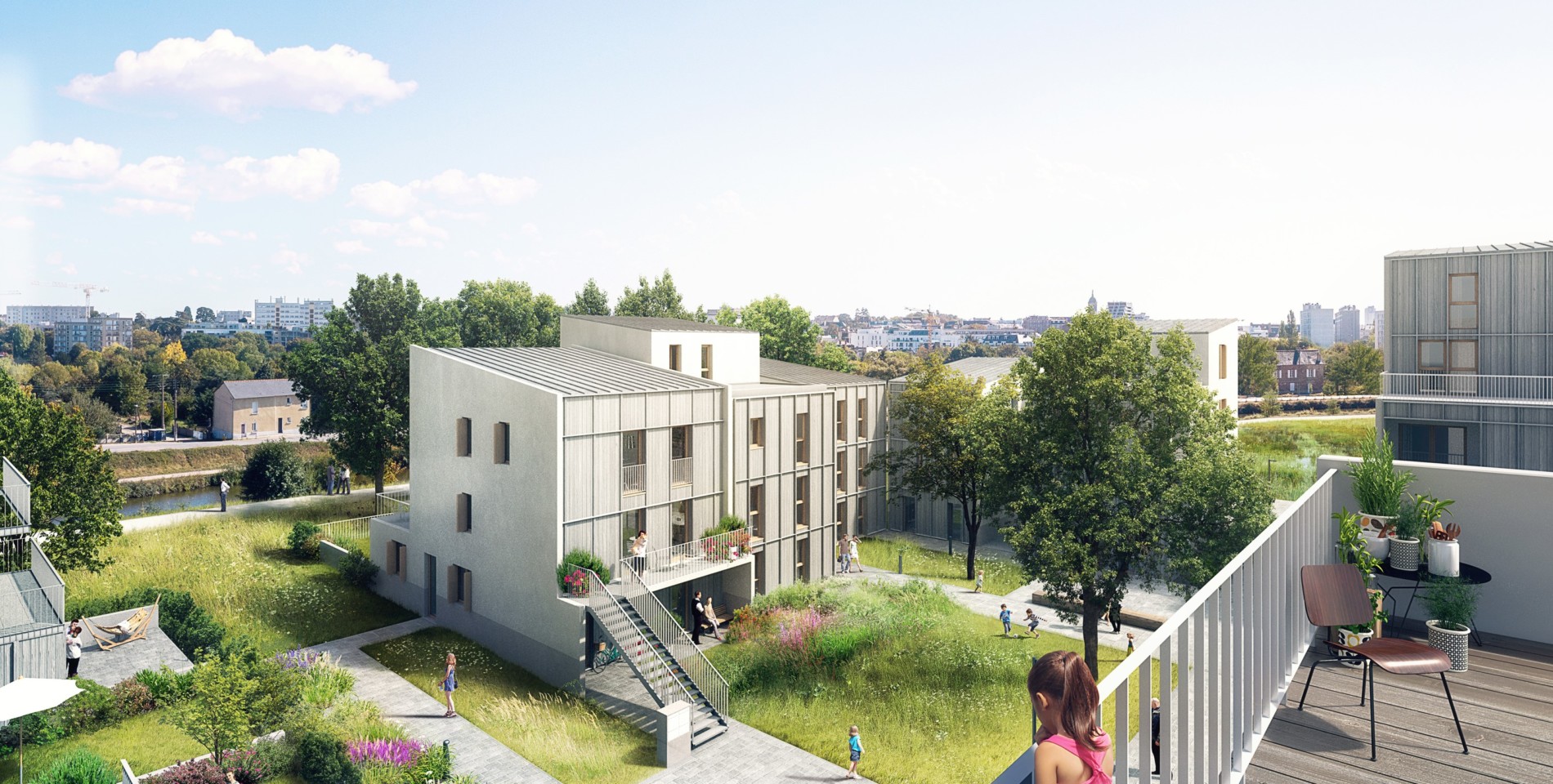 RENNES CENTRE-VILLE - Quartier les Prairies Saint Martin / Bords de du ...